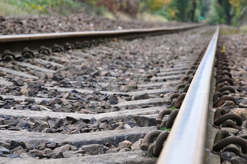 Railway Tracks stock image. Image of railway, close, industry - 11575025