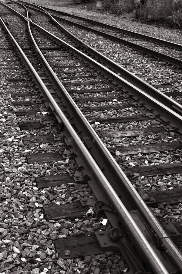 Railway tracks stock photo. Image of curves, right, direction - 78266764