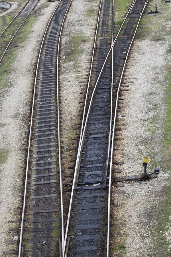 Railway tracks stock photo. Image of rail, railroad, railway - 30177570