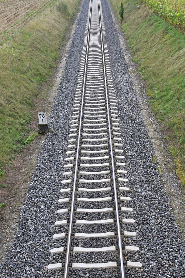 Railway tracks stock image. Image of junction, crossing - 36524089