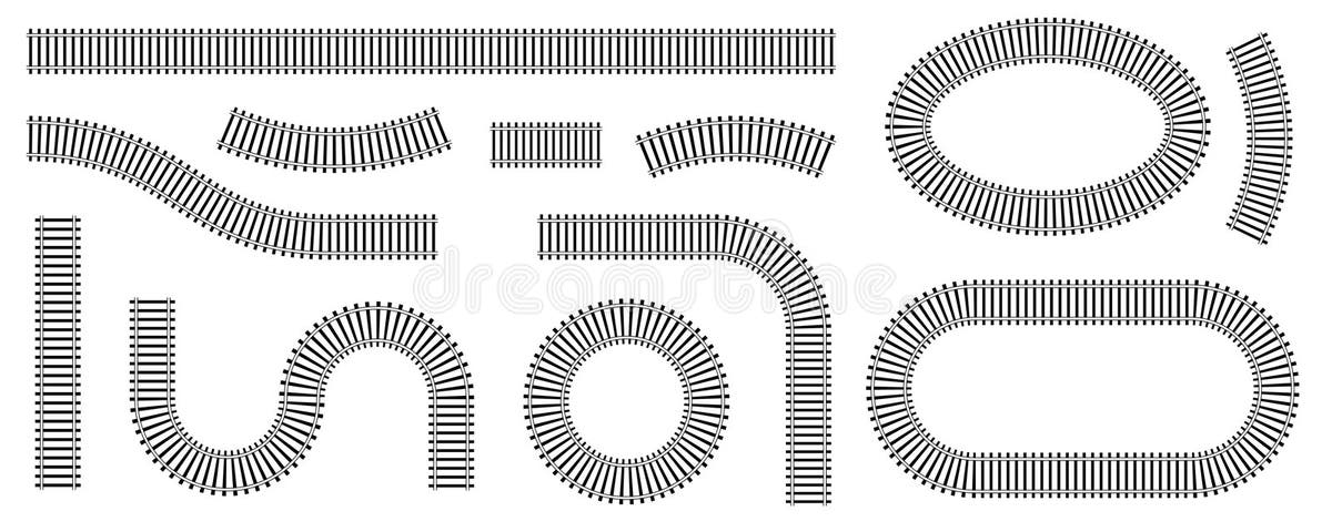 Round Track Train Stock Illustrations – 739 Round Track Train Stock ...