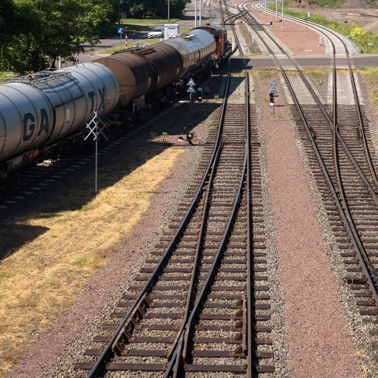 Railway transport editorial photo. Image of reservoir - 321177961