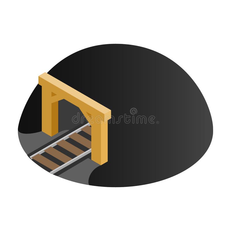 Railway Tunnel 3d Isometric Icon Stock Vector - Illustration of tourism ... Railway Tunnel 3d Isometric Icon Stock Vector - Illustration of tourism ...