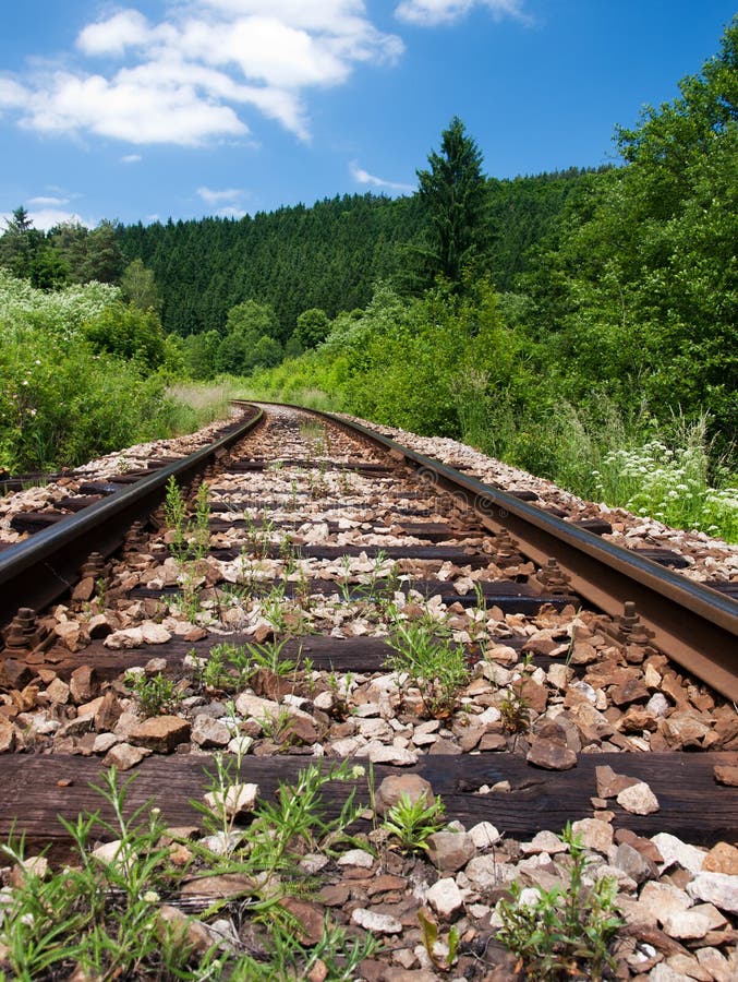 Railways landscape stock image. Image of railroad, steel - 14798975