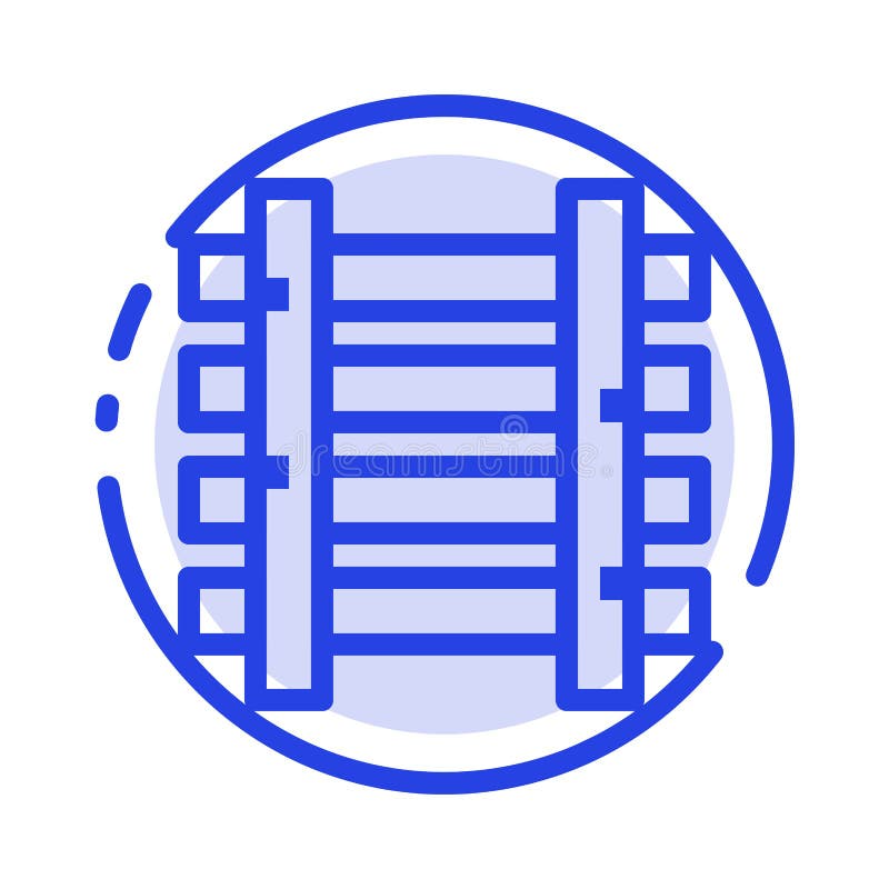 Railways, Station, Train, Transportation Blue Outline Logo Place for ...