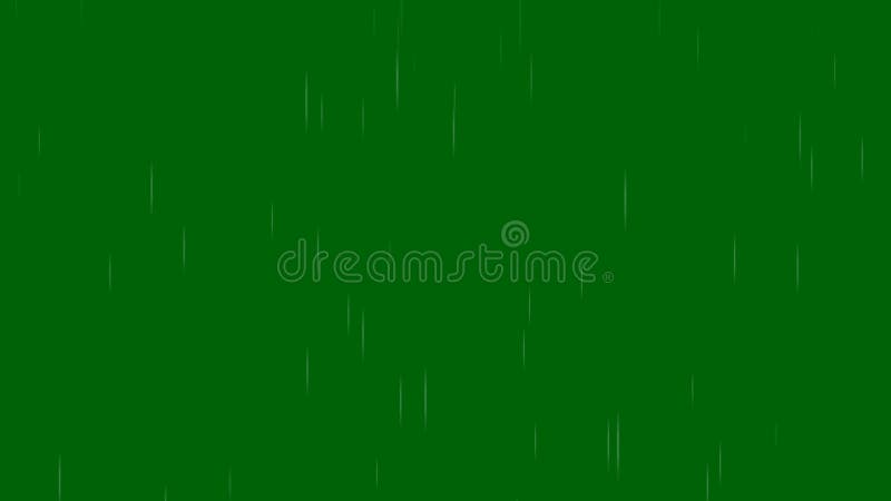Rain Animation Green Screen Stock Footage - Video of rainy, overlay ...