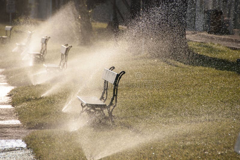 Rain bench stock image. Image of shooting, bench, watch - 69082885