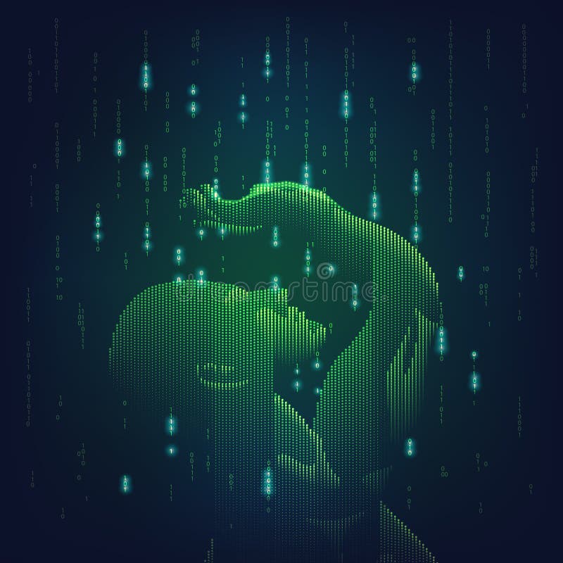 In the rain stock vector. Illustration of cloud, matrix - 98712861