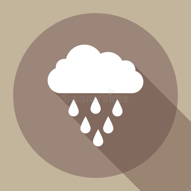 Rain button. stock vector. Illustration of buttons, nature - 15090577