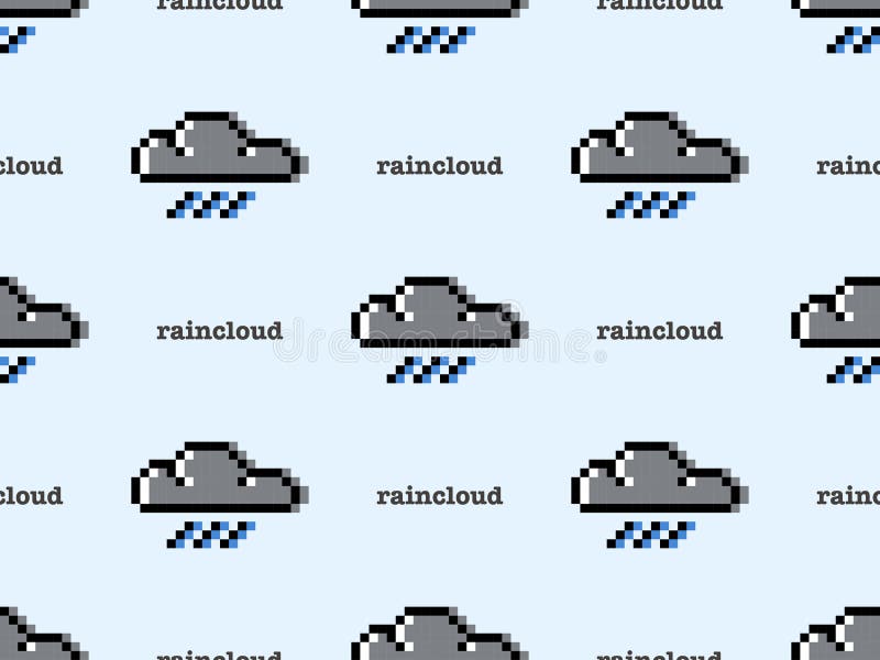 Rainbow Cloud Pixel Pattern Stock Illustrations – 73 Rainbow Cloud ...