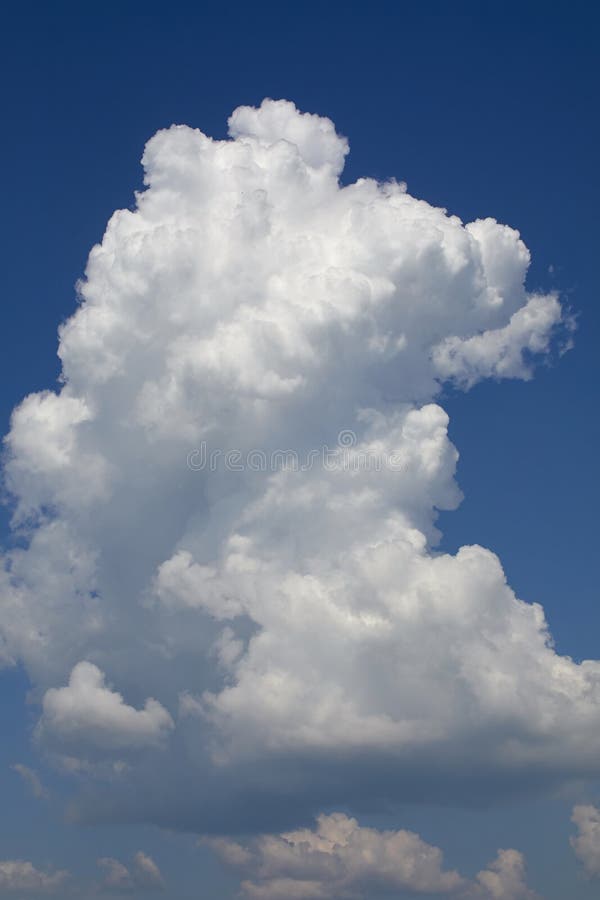 Rain Clouds, Beautiful, Powerful in the Rainy Summer Sky Stock Photo ...