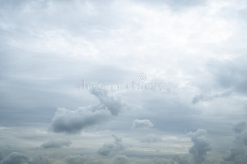 Rain Clouds in the Cold Sky Stock Image - Image of clouds, nature ...