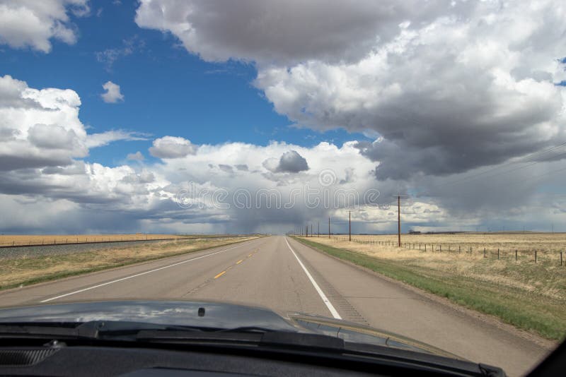 Prairie highway stock image. Image of country, rural - 19864013
