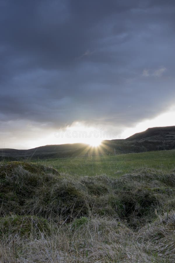 After rain comes sun stock photo. Image of rain, icelandic - 58948944