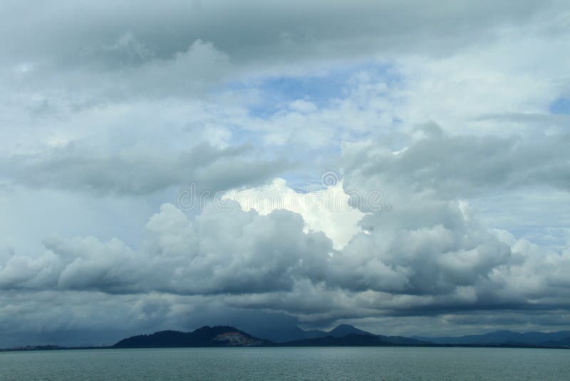 Rain coming stock photo. Image of earth, islands, rain - 78048458