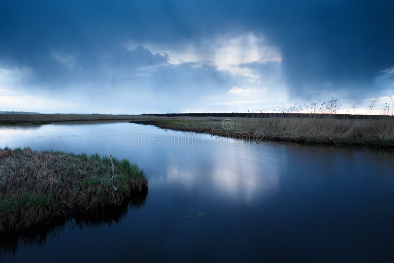 Rain coming stock photo. Image of color, foam, shore - 13902880