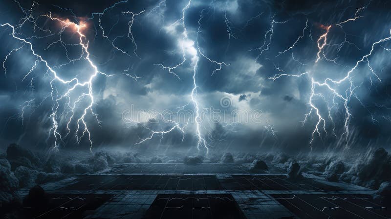 Rain data storm stock illustration. Illustration of overwhelming ...