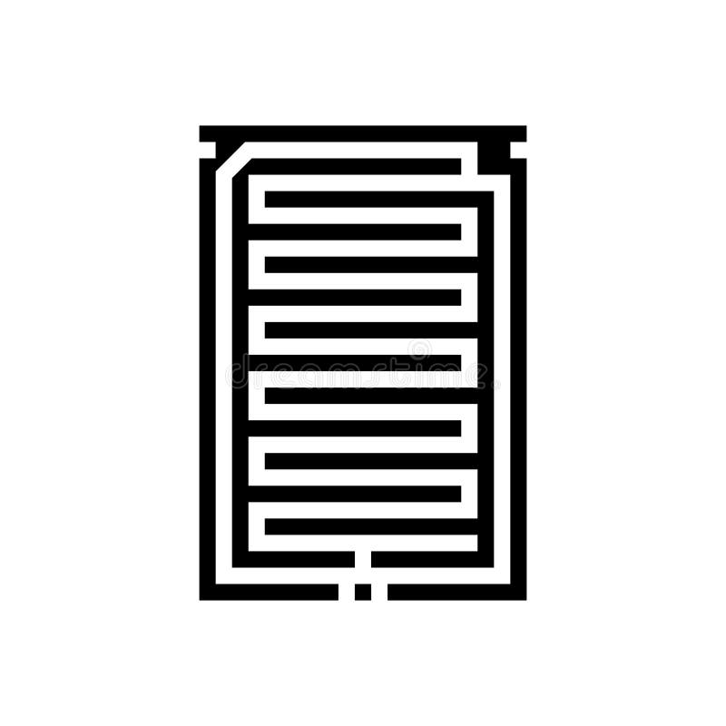 Rain Detection Sensor Glyph Icon Vector Illustration Stock Illustration ...