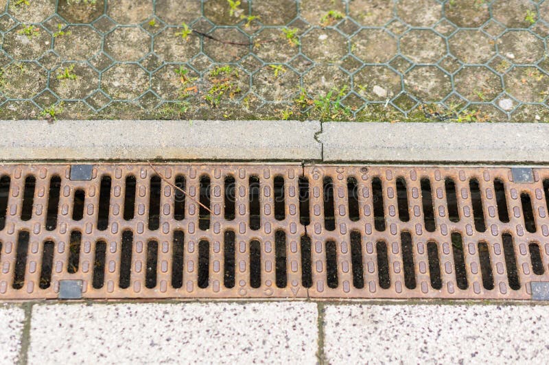 Rain drain stock image. Image of drain, material, rain - 40783669
