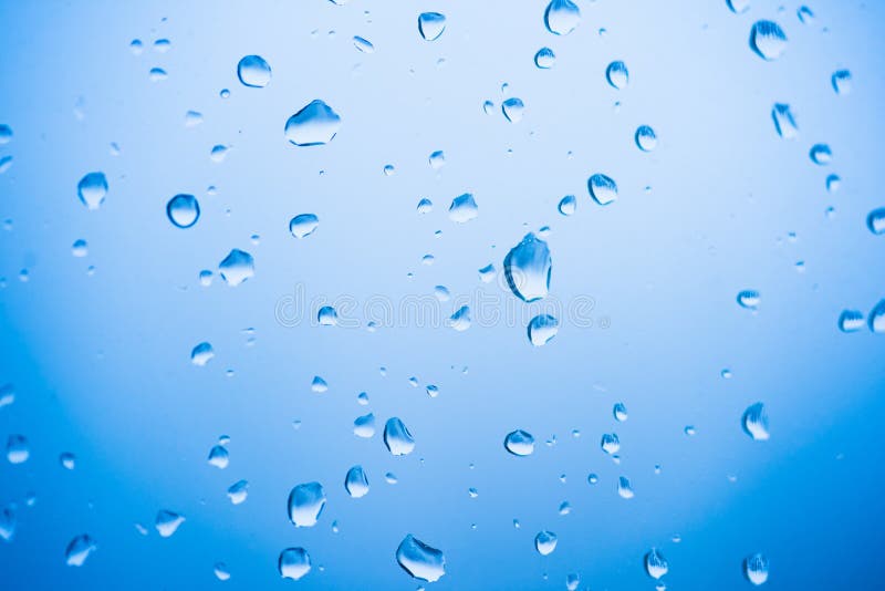 Rain Dripping on the Windows. Stock Photo - Image of moisture, fresh ...