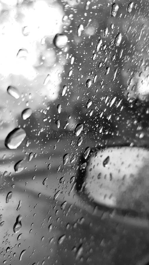 Rain drop on car window stock image. Image of drop, black - 128028735