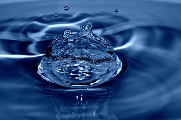 Rain-drop splash stock image. Image of micro, good, pattern - 290457