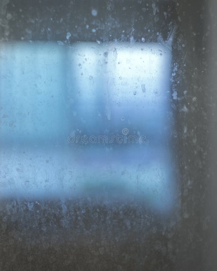 Rain Droplets on Window with Out of Focus Background Stock Image ...