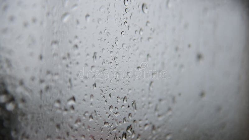Rain Droplets on Window or Glass. Stock Video - Video of loop, drops ...