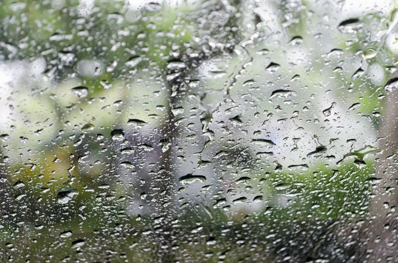 Rain Drops stock photo. Image of monsoon, pouring, weather - 32736158
