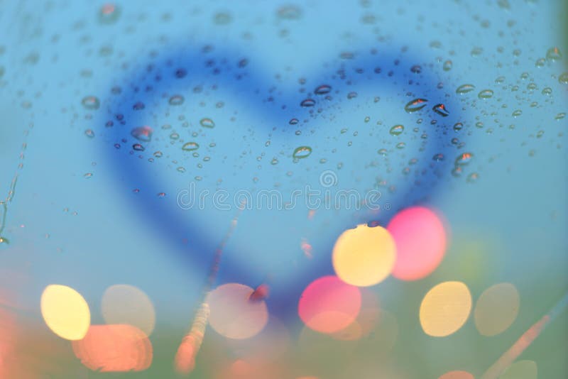 854 Rain Drop Heart Window Stock Photos - Free & Royalty-Free Stock ...