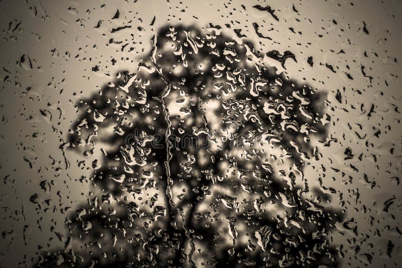 Rain Drops on Car Windshield Stock Image - Image of rock, drops: 139293763