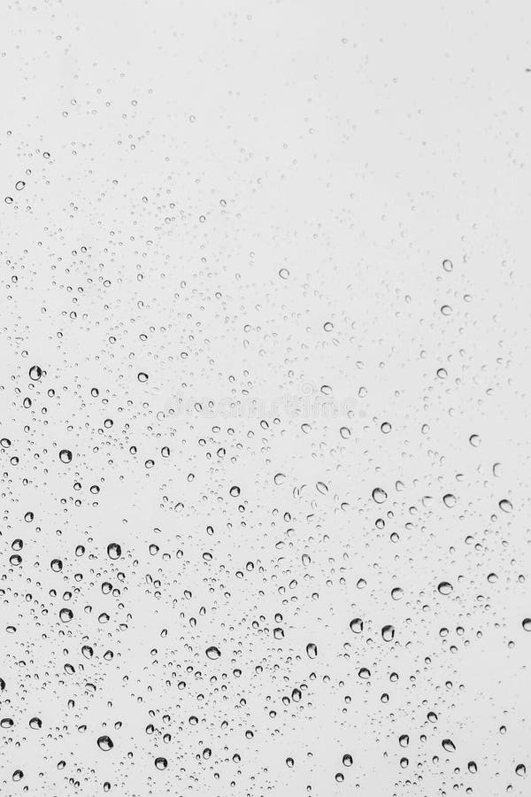 Rain drops on clear window stock image. Image of rain - 150883245