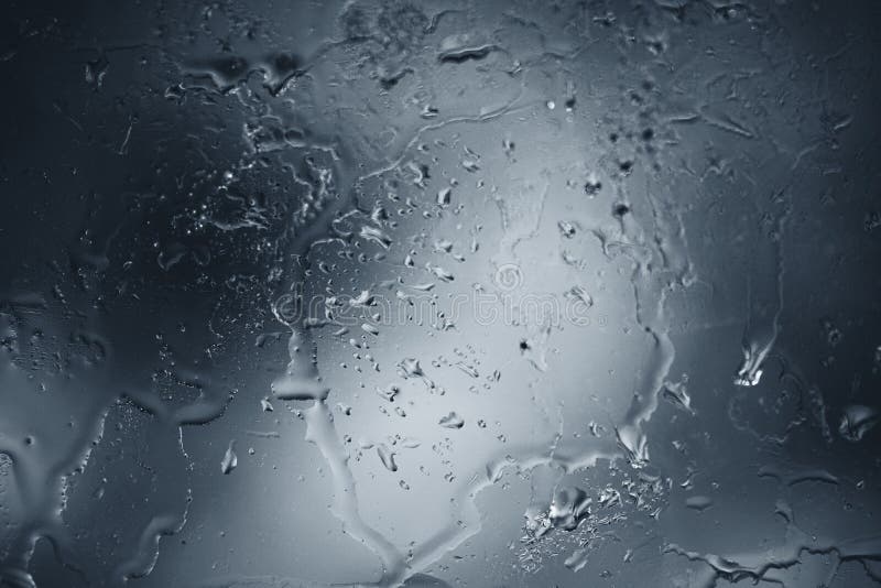 Rain Drops and Cool Mist in the Rainy Season Stock Photo - Image of ...