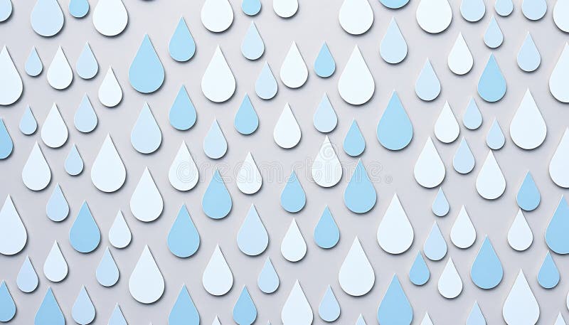 Rain Drops Pattern Pastel, Soft Background and Texture, Stock Photo ...