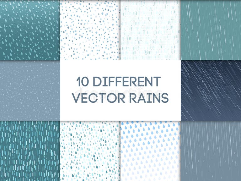 Drop Pattern Rain Vector Stock Illustrations – 19,910 Drop Pattern Rain ...
