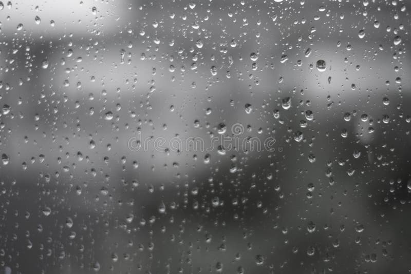 Rain Drops on the Texture Glass at Home Windows. Wallpaper Nature ...