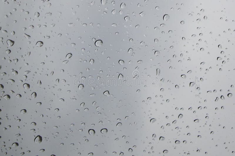 Rain Drops on Wind Shield.abstract Texture Background with Rain Drops ...