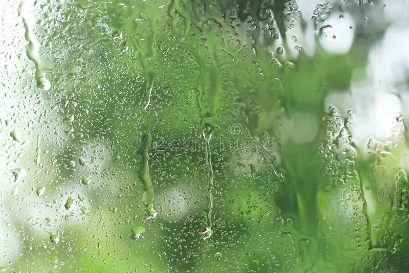 Rain drops on window stock photo. Image of window, nuture - 93096078