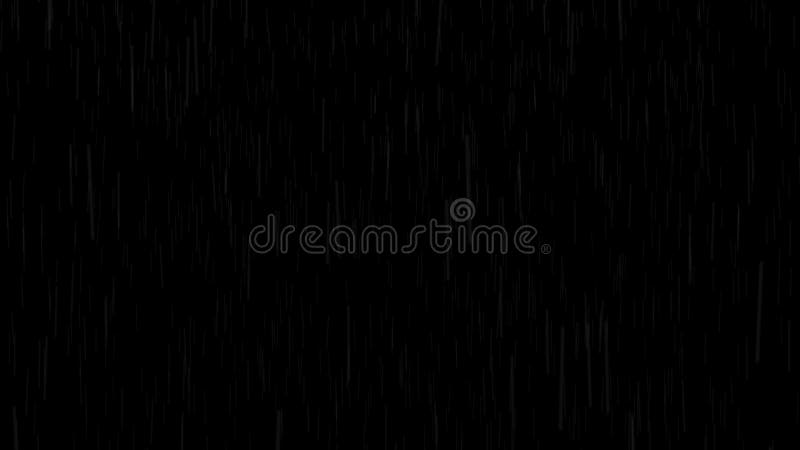 Rain Falling with Alpha Channel, Looped Stock Video - Video of alpha ...