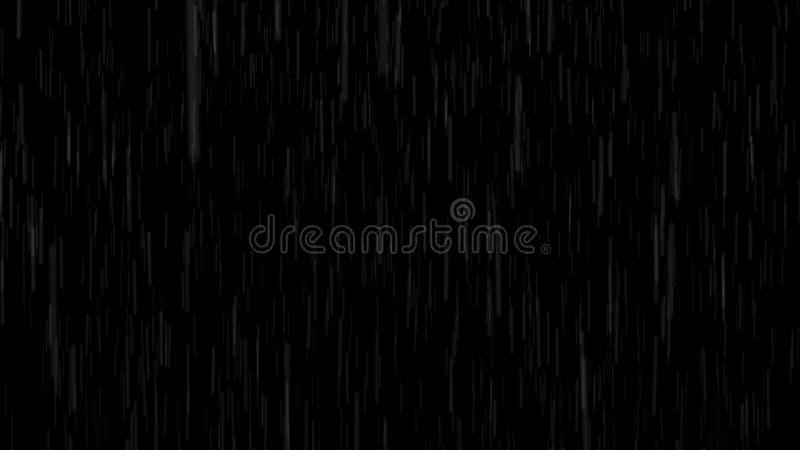 Heavy Rain Falling with Alpha Channel, Looped Stock Footage - Video of ...