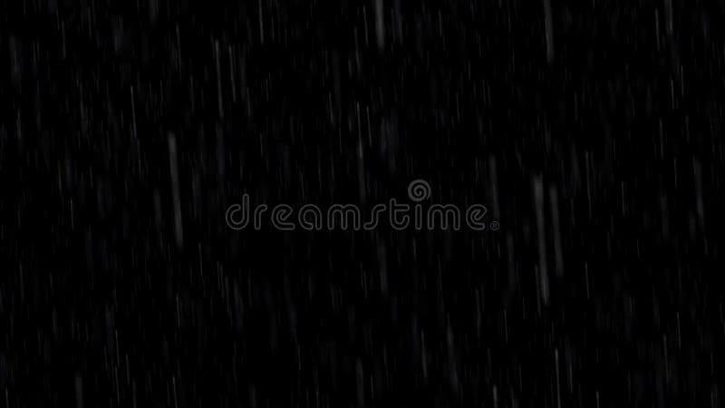 Rain Falling on a Black Background Stock Footage - Video of background ...
