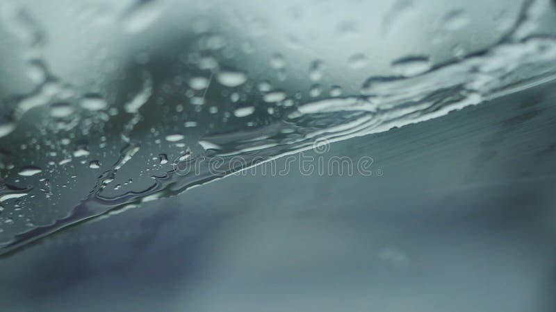 Rain Falling on Glass during Rain Storm Stock Photo - Image of rain ...