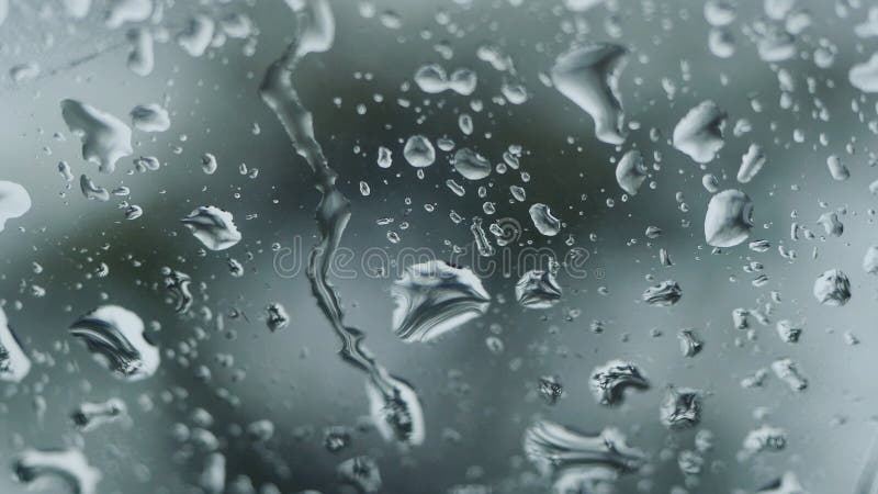 Rain Falling on Glass during Rain Storm Stock Photo - Image of drops ...