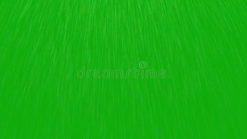 Heavy Rain Falling on the Green Screen Background Animation Stock Video ...