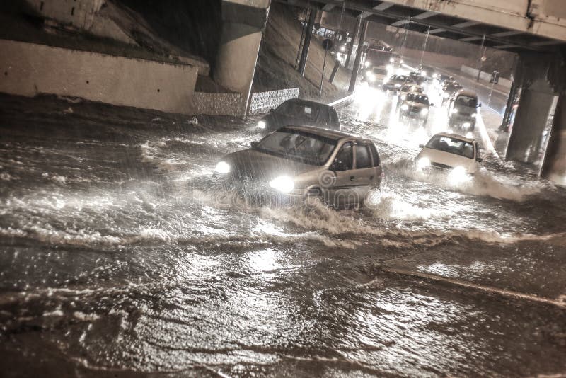 Rain Floating Car Over Stock Photos - Free & Royalty-Free Stock Photos ...