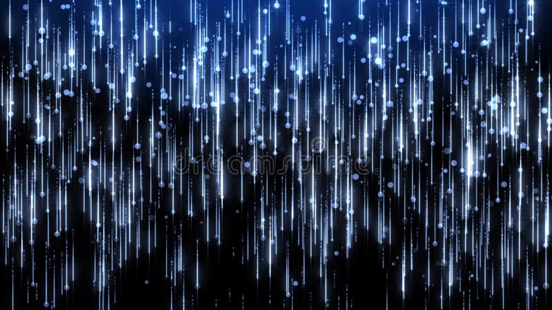 A Rain of Glitter Blue Particles Stock Video - Video of colors ...