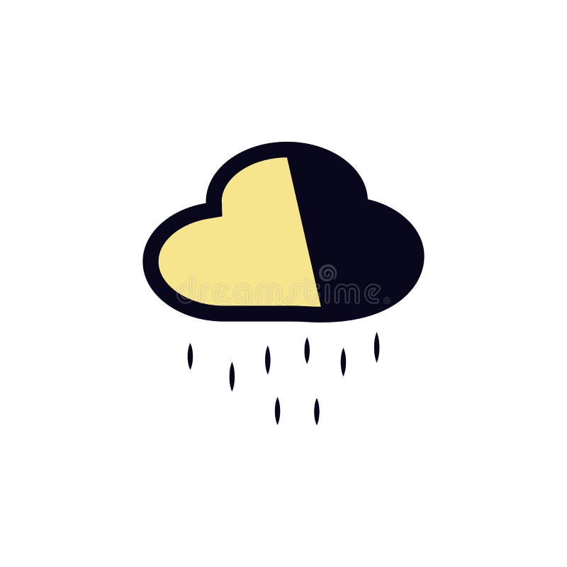 Rain Icon. Element of Colored Web Icon for Mobile Concept and Web Apps ...