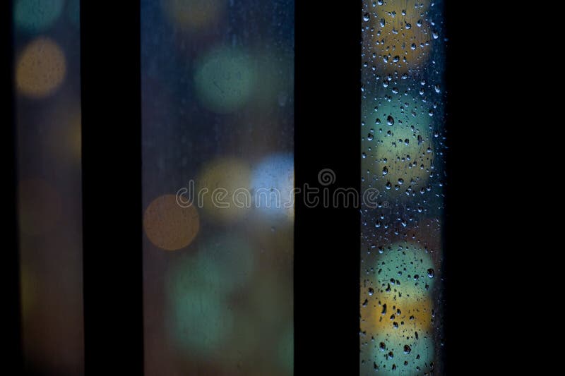Rain and memory stock image. Image of abstract, night - 12159351