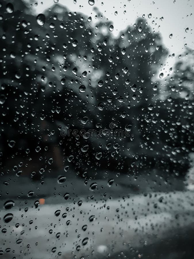 Rain and Mirror Photography Stock Photo - Image of embun, hujan: 188168354