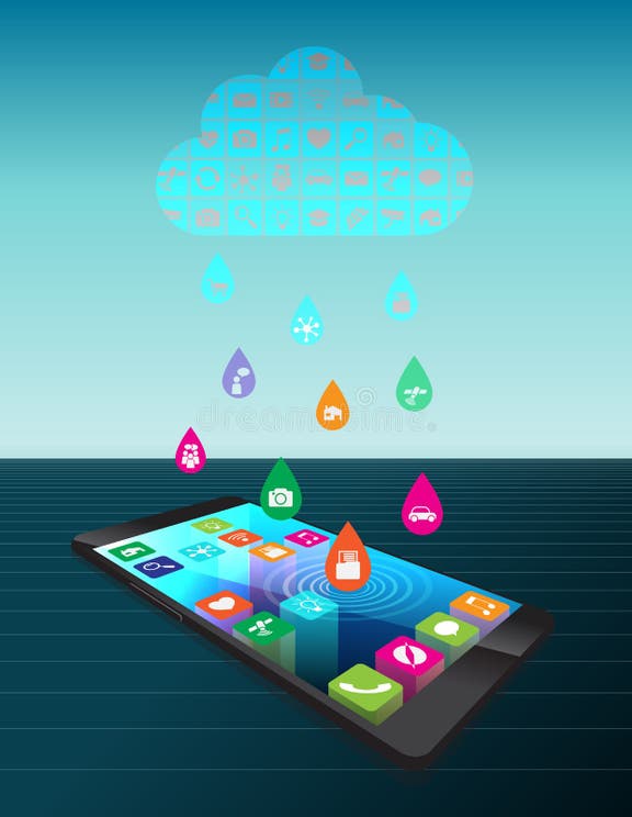Rain from Mobile Apps: the Application Downloaded and Installed Stock ...